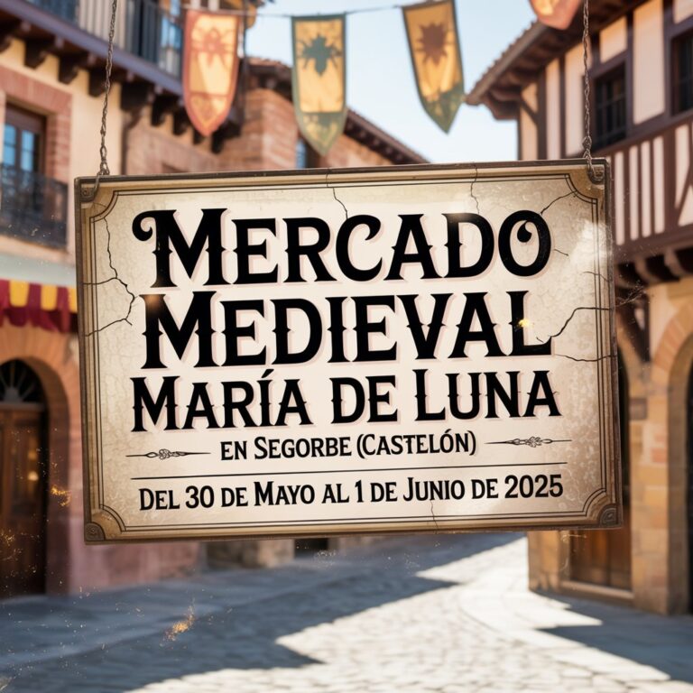 Mercado Medieval María de Luna en Segorbe (Castellón) 2025